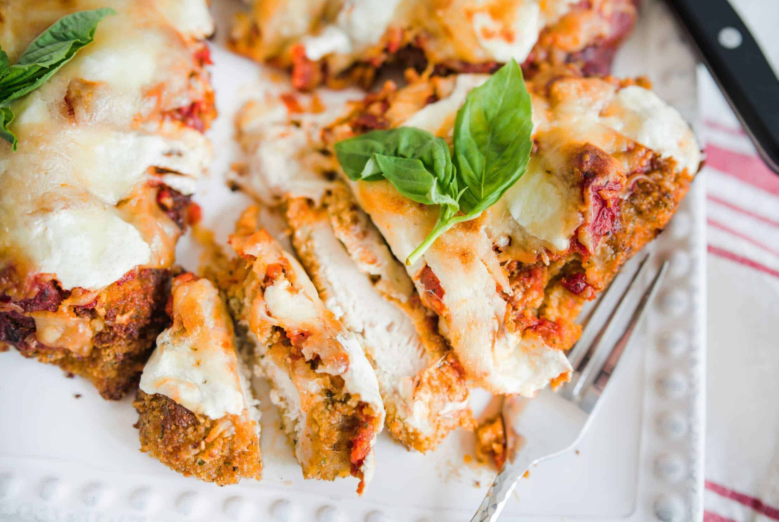 Crispy Chicken Parmesan - Truly Recipes