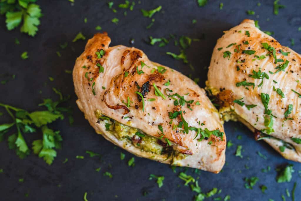 Fancy Stuffed Chicken - Truly Recipes
