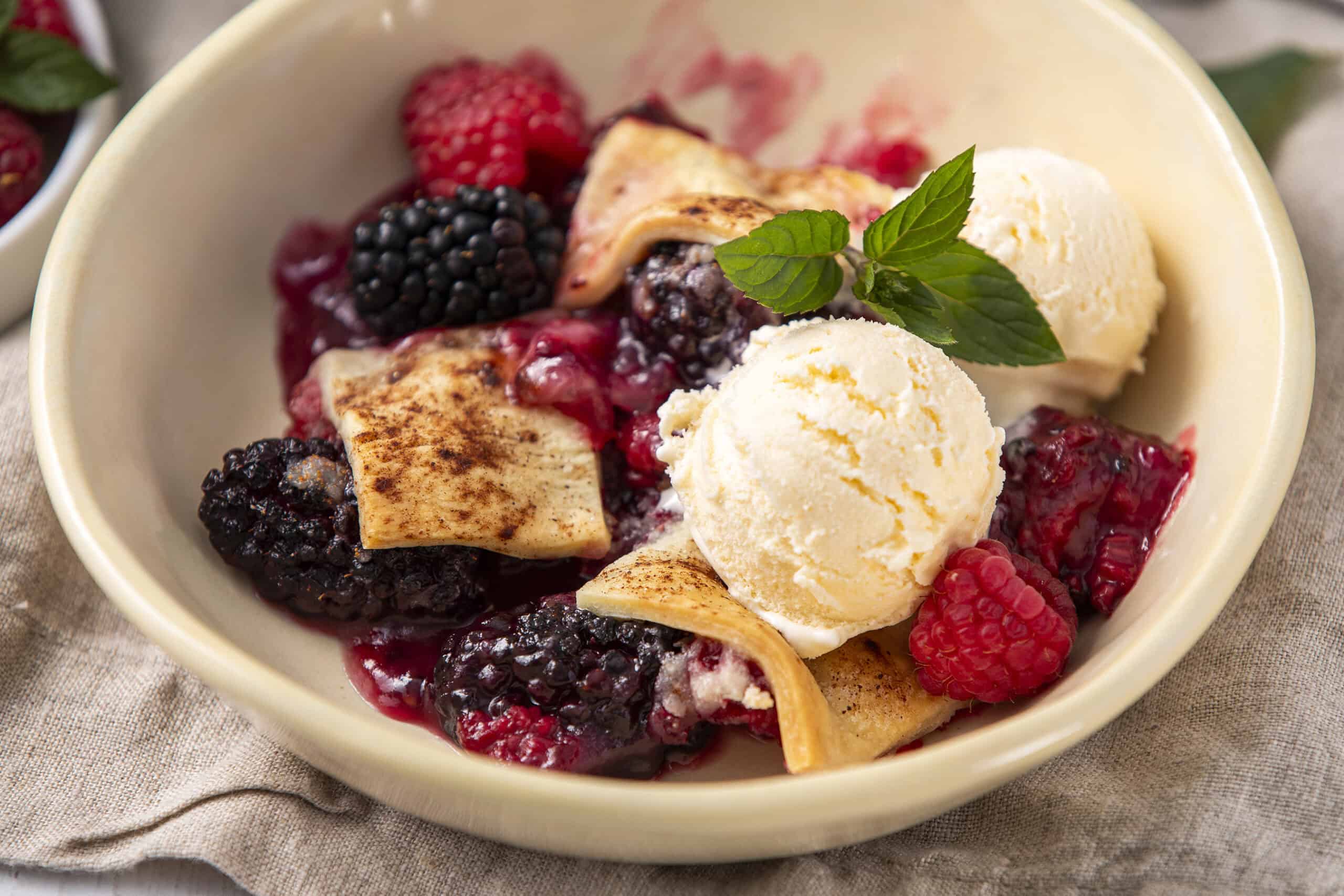Berry Good Cobbler - Truly Recipes