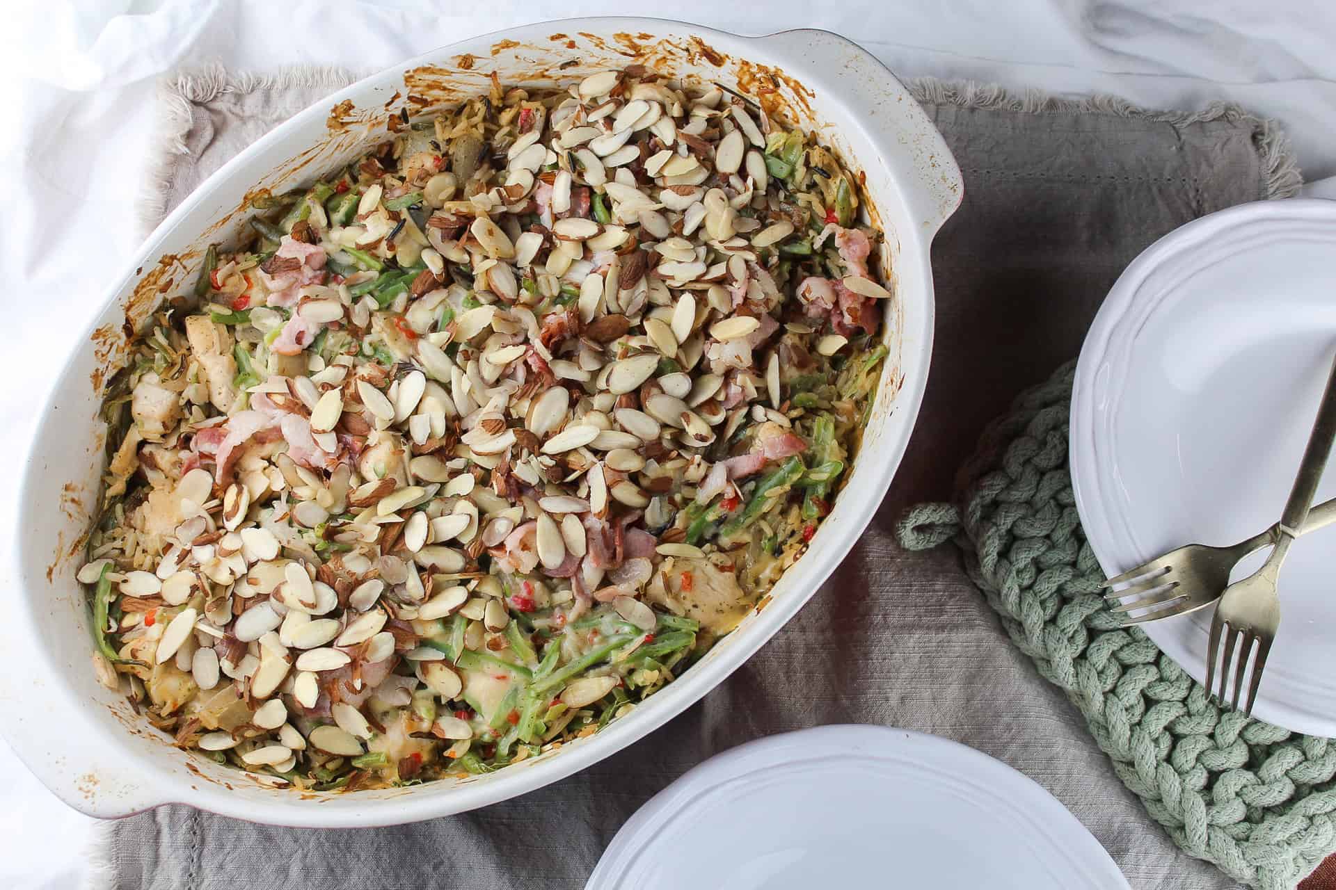 Chicken Amandine Bake - Truly Recipes