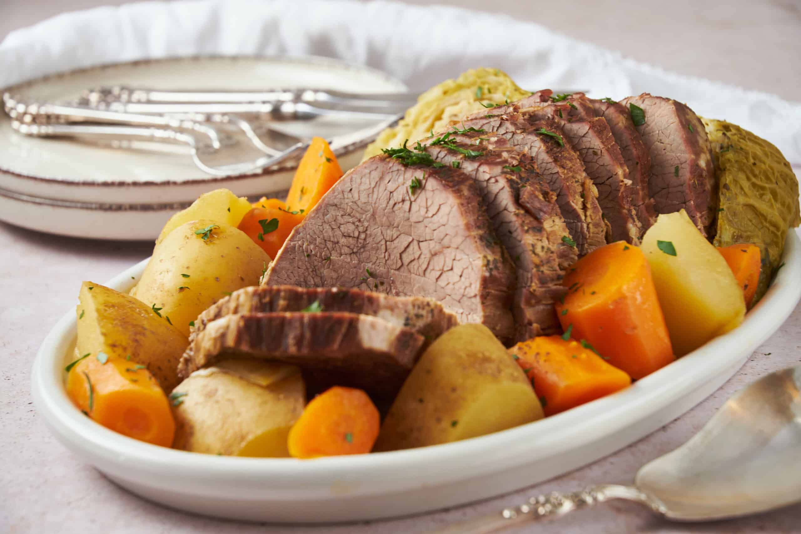 Classic Corned Beef & Cabbage - Truly Recipes