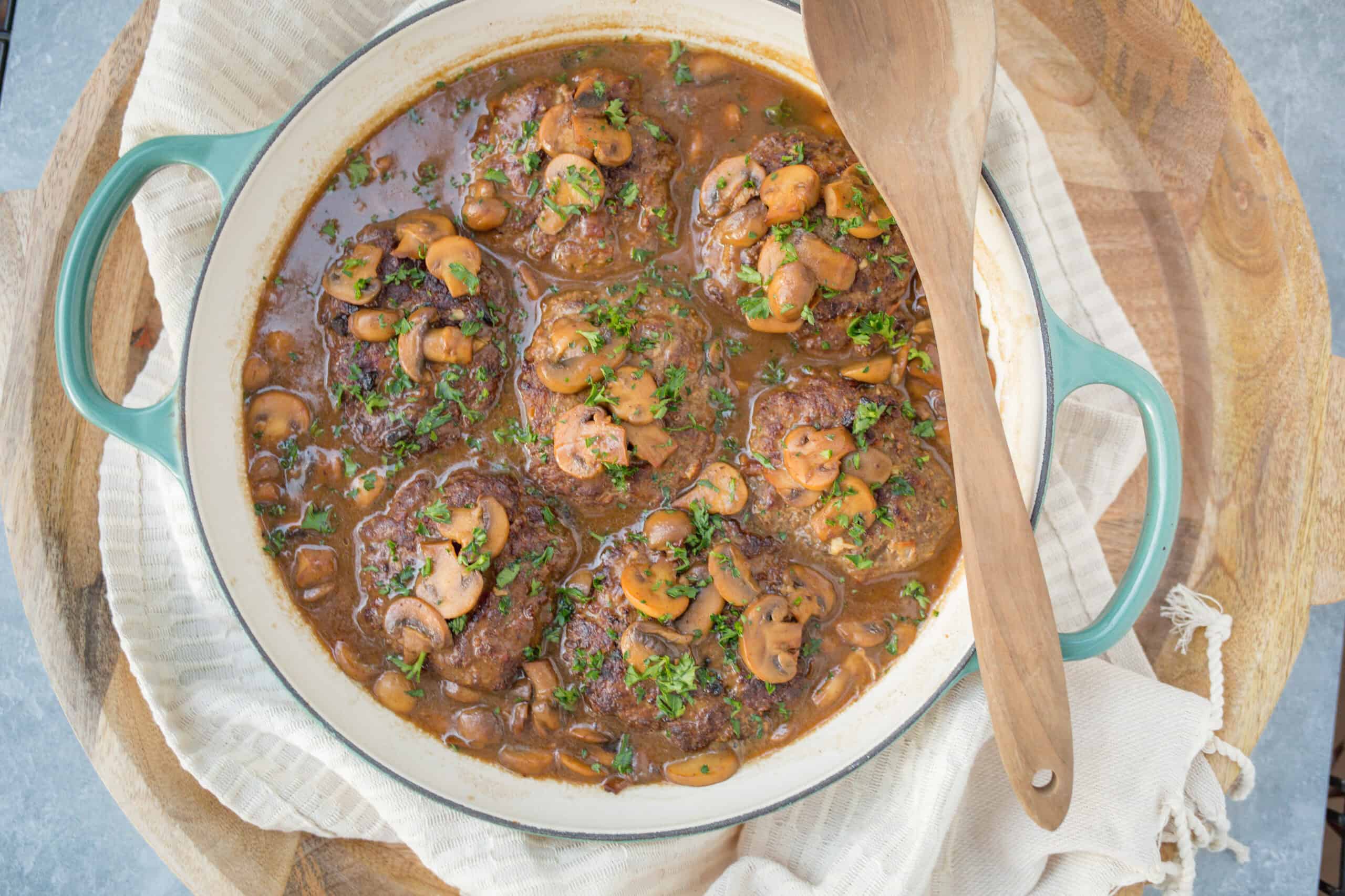 Classic Salisbury Steak with Mushroom Gravy - Truly Recipes