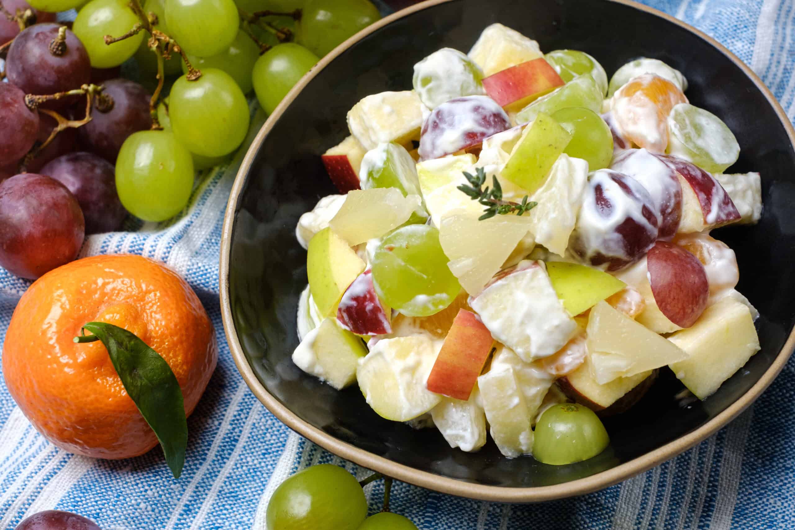 Creamy Fruit Salad - Truly Recipes