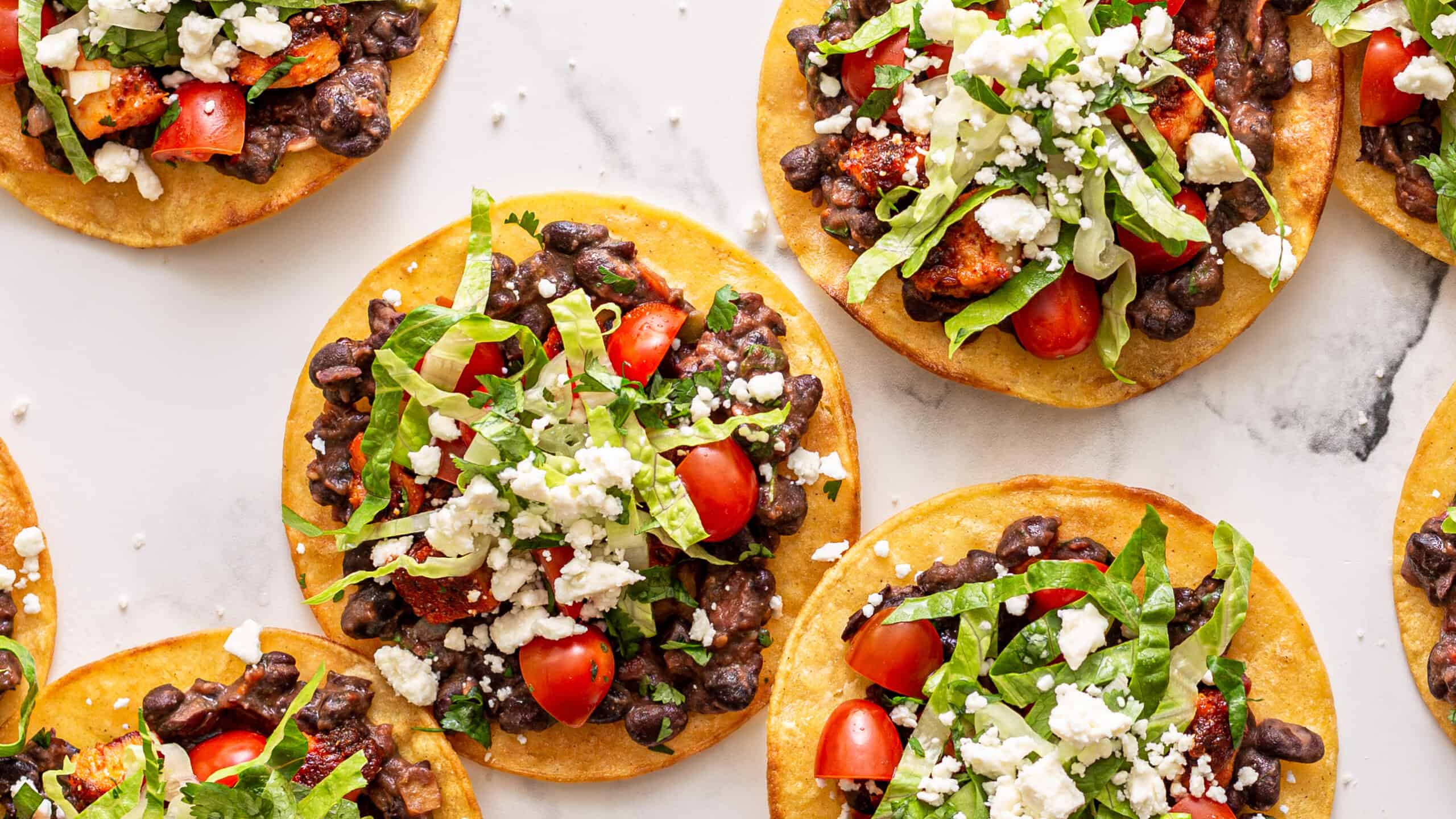 Easy Chicken Tostadas - Truly Recipes
