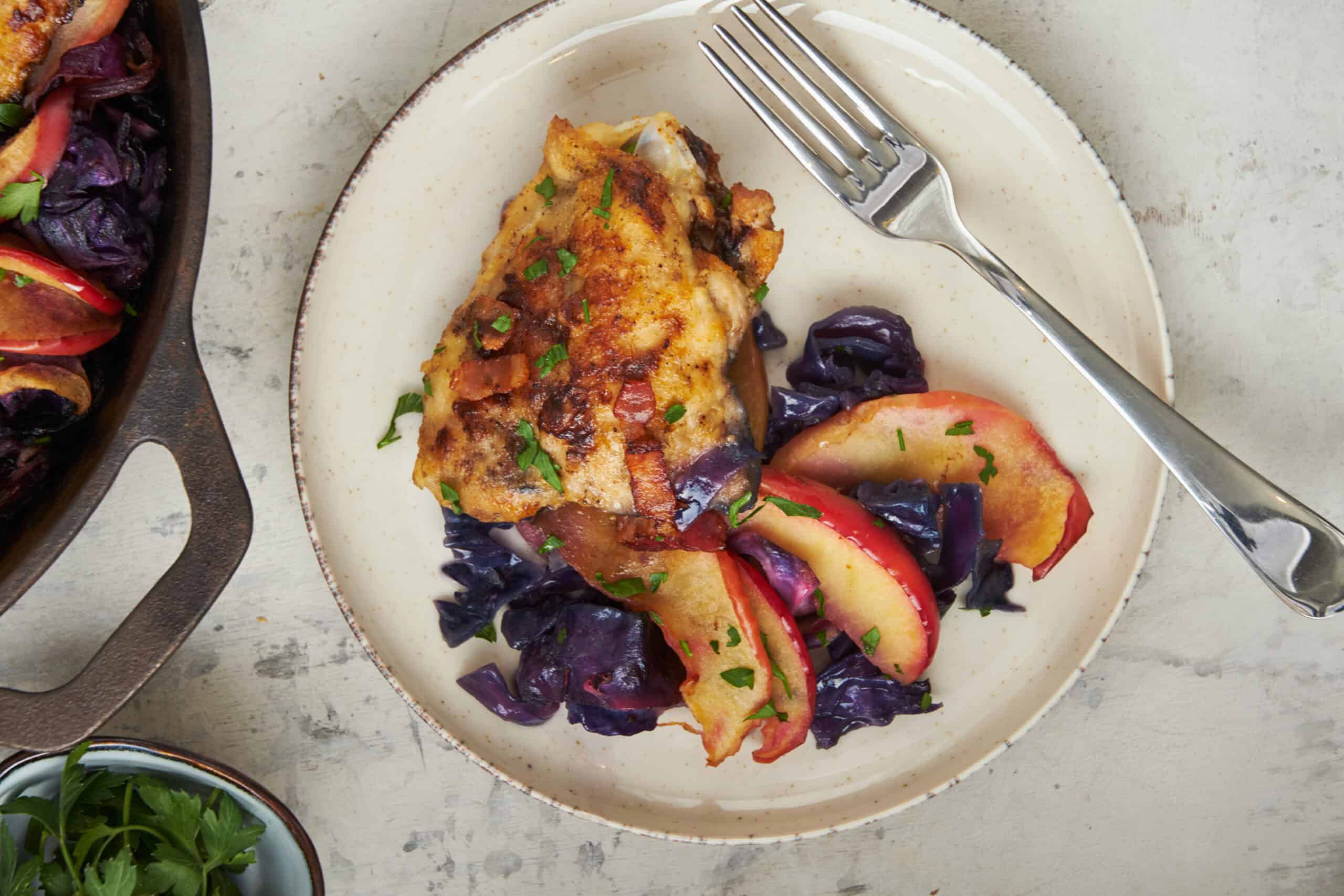 German Chicken & Cabbage - Truly Recipes