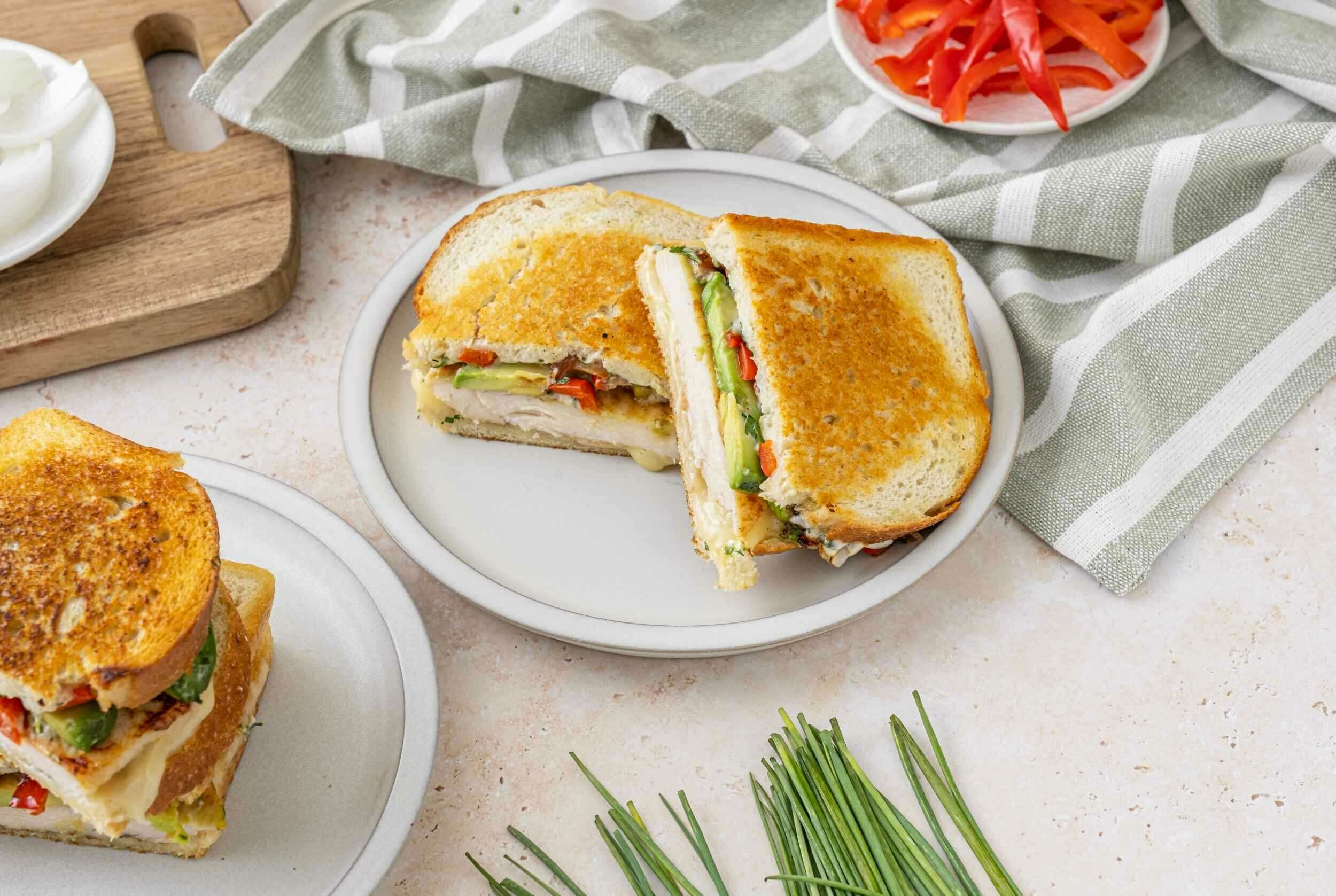Grilled Santa Fe Sandwich - Truly Recipes
