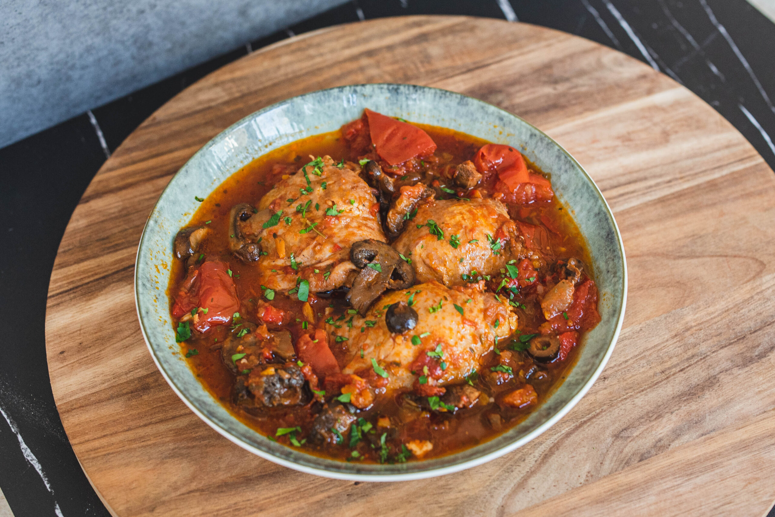 Rustic Chicken Cacciatore - Truly Recipes