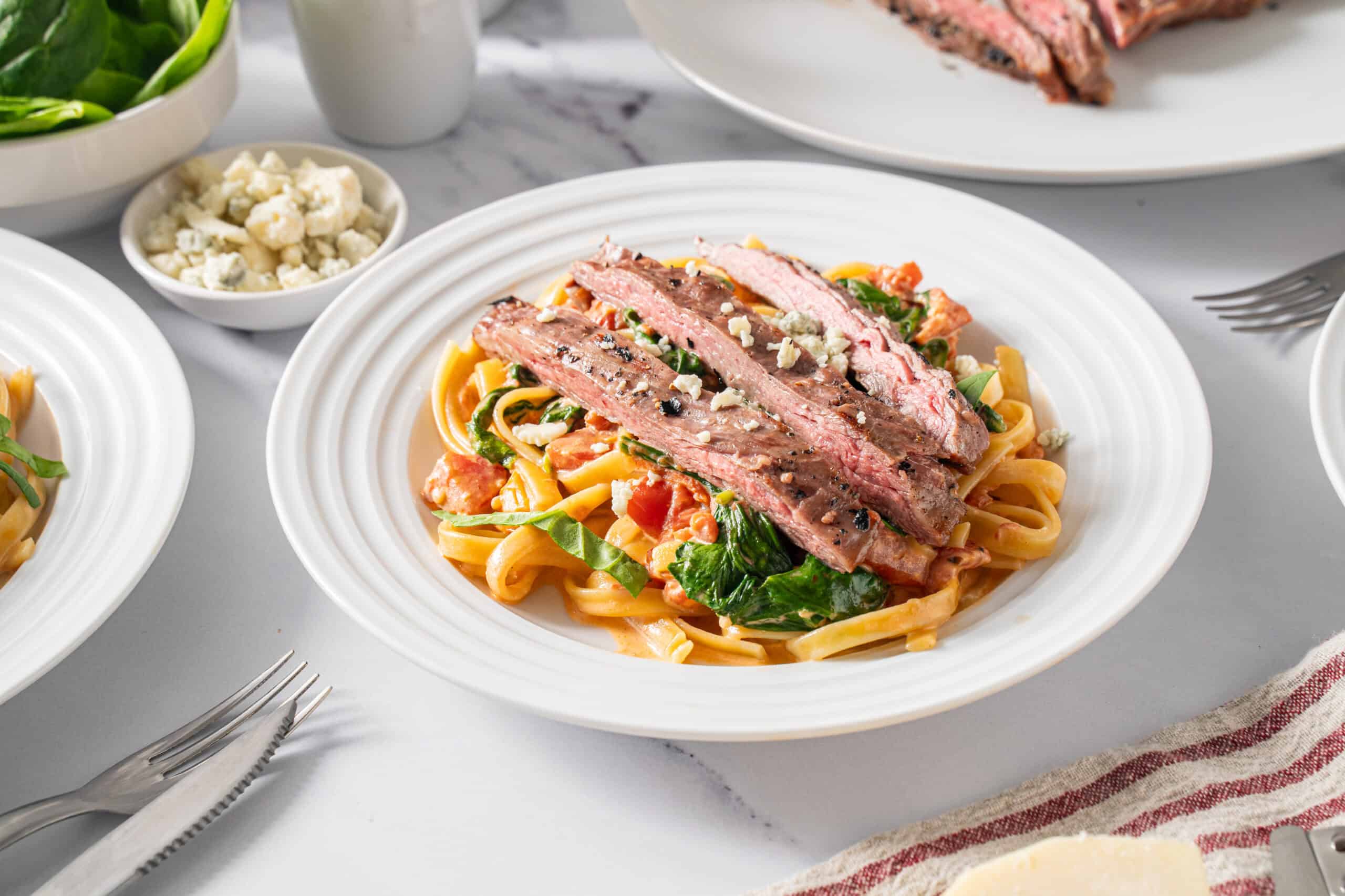 Steakhouse Pasta - Truly Recipes