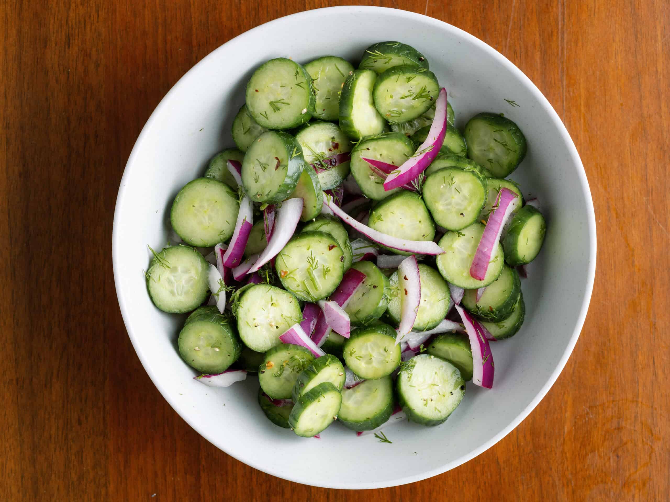 Tangy Cucumber Salad - Truly Recipes