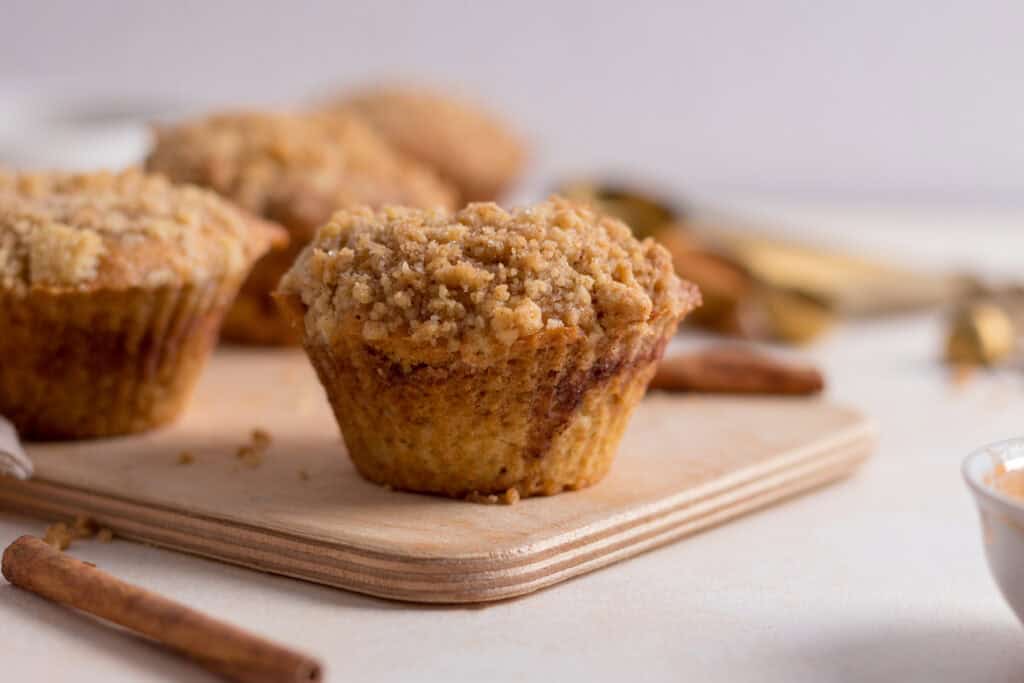 Traditional Cinnamon Streusel Muffins - Truly Recipes
